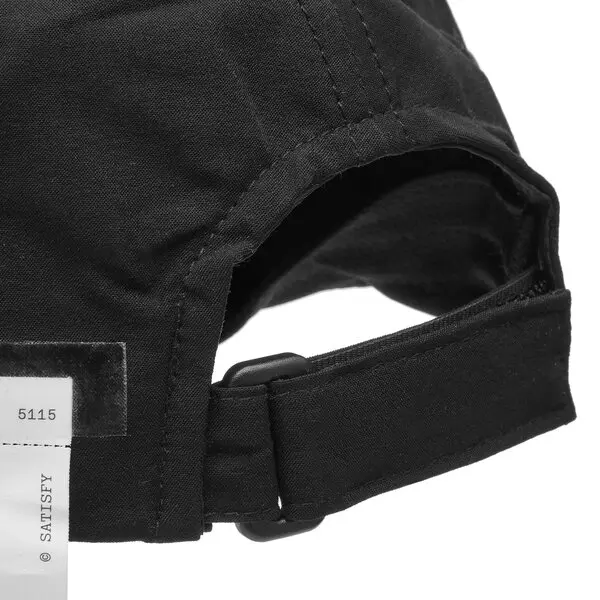 Satisfy Peaceshell Running Cult Member Cap - Black | Editorialist