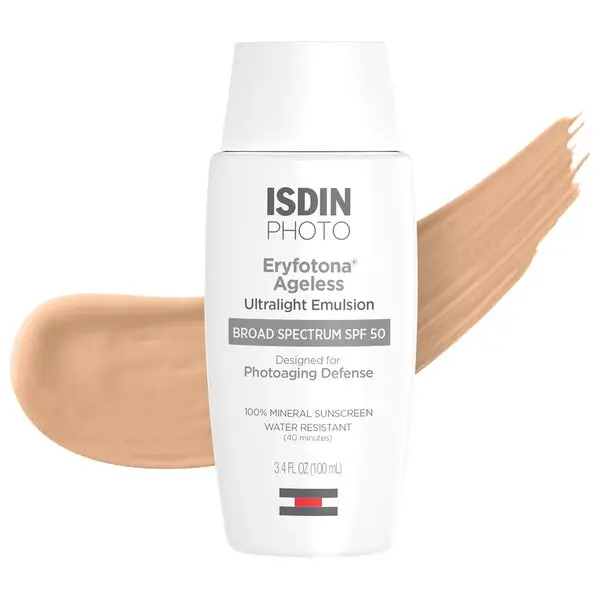 ISDIN Eryfotona Ageless Ultralight Tinted Mineral Sunscreen Spf 50 - One-color