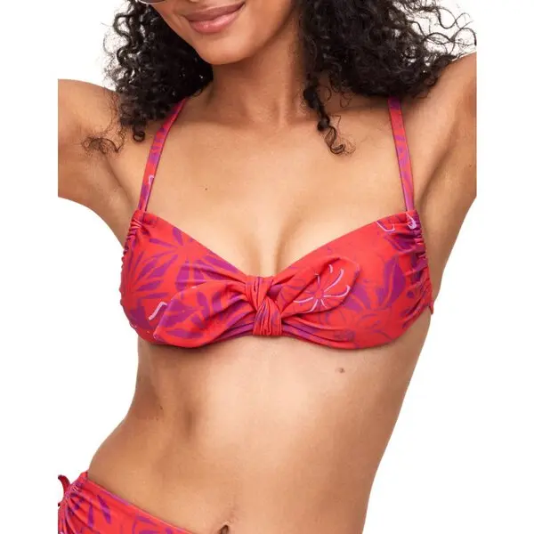 ADORE ME Sienna Swimwear Bra - Floral Red