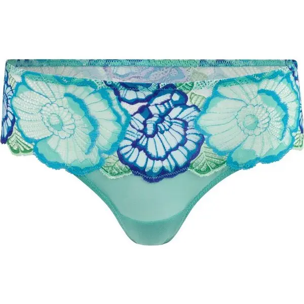 ADORE ME Colete Cheeky Panties - Floral Blue