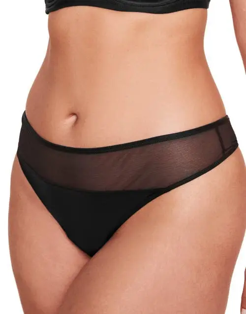 ADORE ME Fallon Thong Panties - Black
