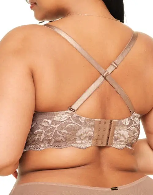 ADORE ME Lyza Push Up Balconette Bra - Medium Beige