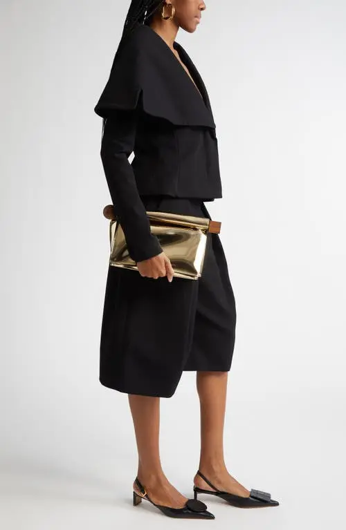 Jacquemus Le Bermuda Amalfi Pleated Shorts - Black