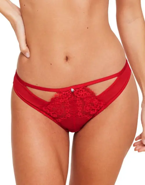 ADORE ME Liliana Bikini Panties - Dark Red