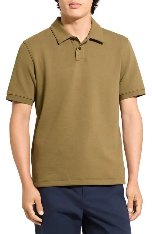 Theory Delroy Double Piqué Polo