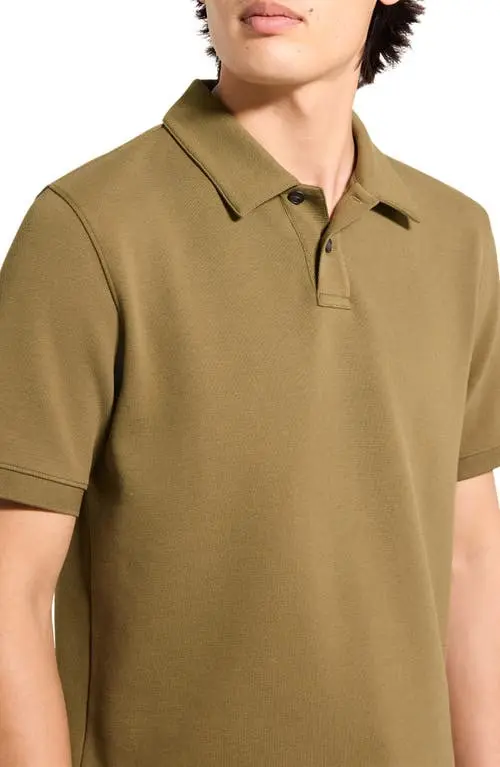 Theory Delroy Double Piqué Polo