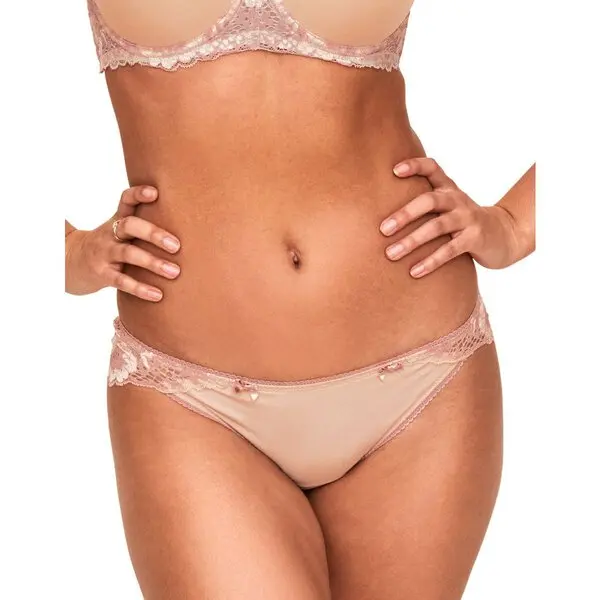 ADORE ME Sonjia Cheeky Panties - Medium Beige