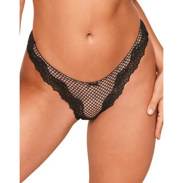 ADORE ME Rubie Brazilian Panties - Black