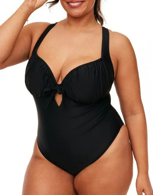 ADORE ME Annabee One-piece Swimsuit - Black