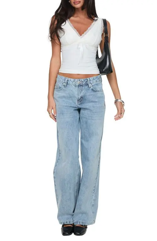 Princess Polly Zyair Lace Crop Camisole