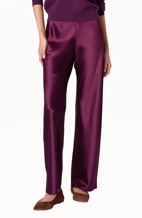 Cami Nyc Bristol Satin Pants - Fig