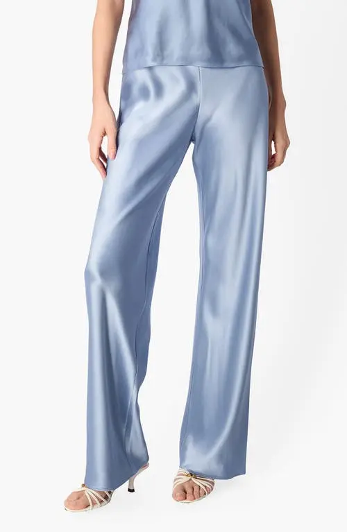 Cami Nyc Bristol Satin Pants - Mist