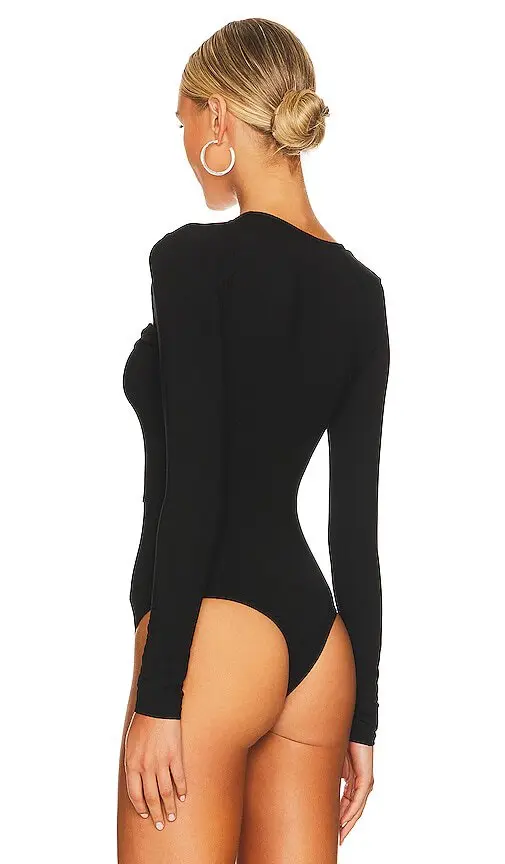 Superdown Aranza Ruched Bodysuit