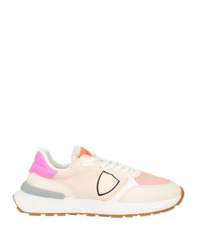 Philippe Model Multicolor Leather And Textile Fiber Sneakers - White