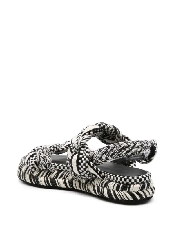 AMAMBAIH 30mm Maria Sandals - Black