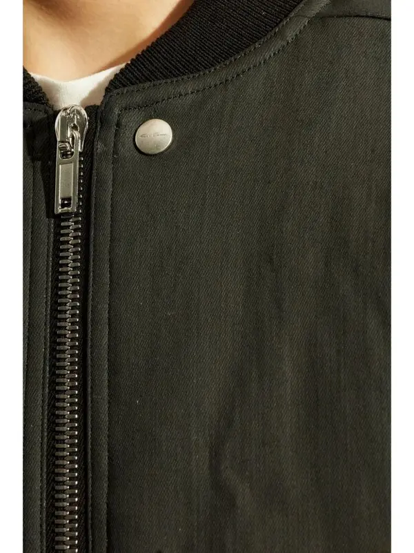 Rick Owens Elongated Bomber Jacket - Grey