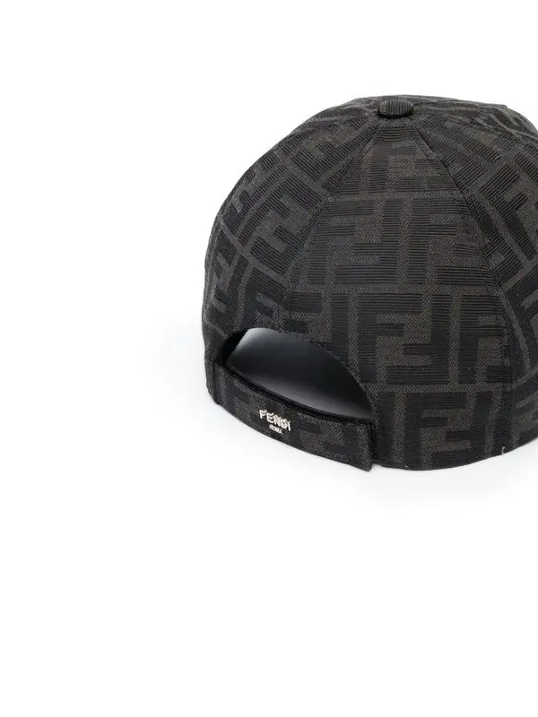 Fendi Ff Pattern Cap