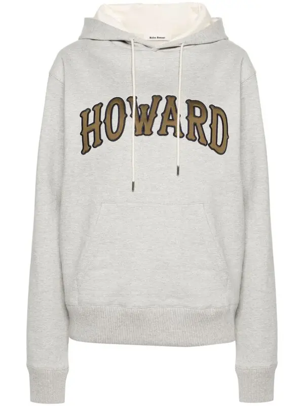 WALES BONNER Howard Hoodie - Grey