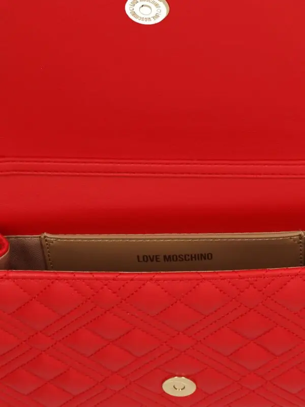 Moschino Quilted Crossbody Bag