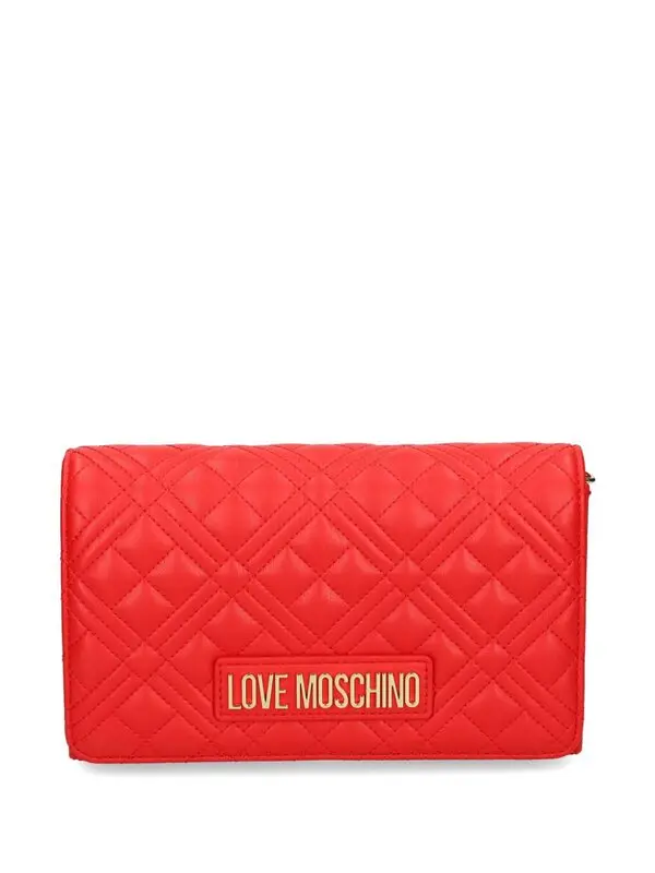 Moschino Quilted Crossbody Bag