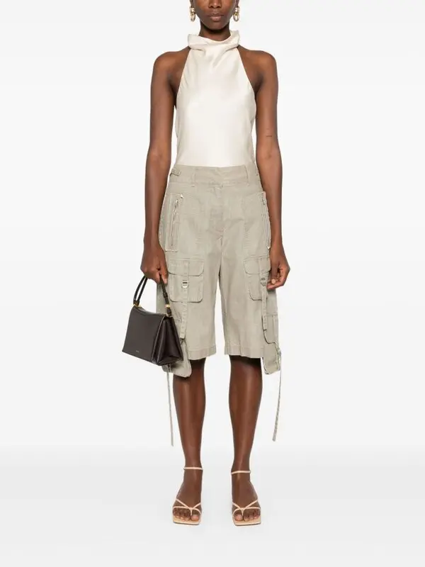 ANINE BING Eliana Halterneck Top