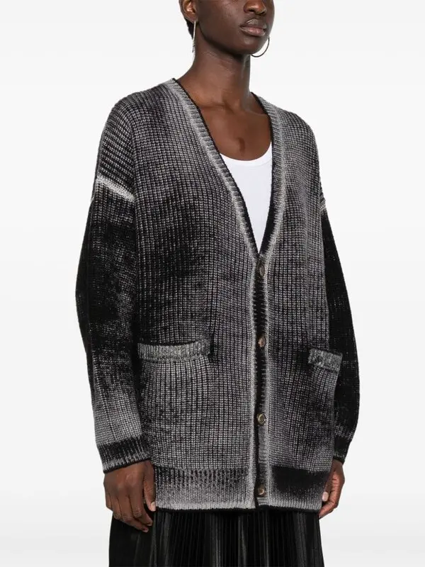 R13 Faded-effect Cardigan