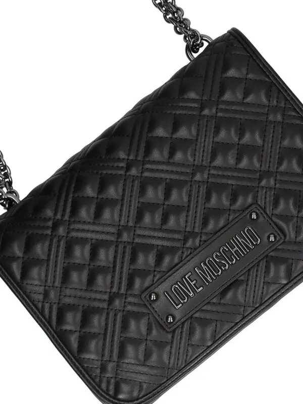 Moschino Quilted Crossbody Bag