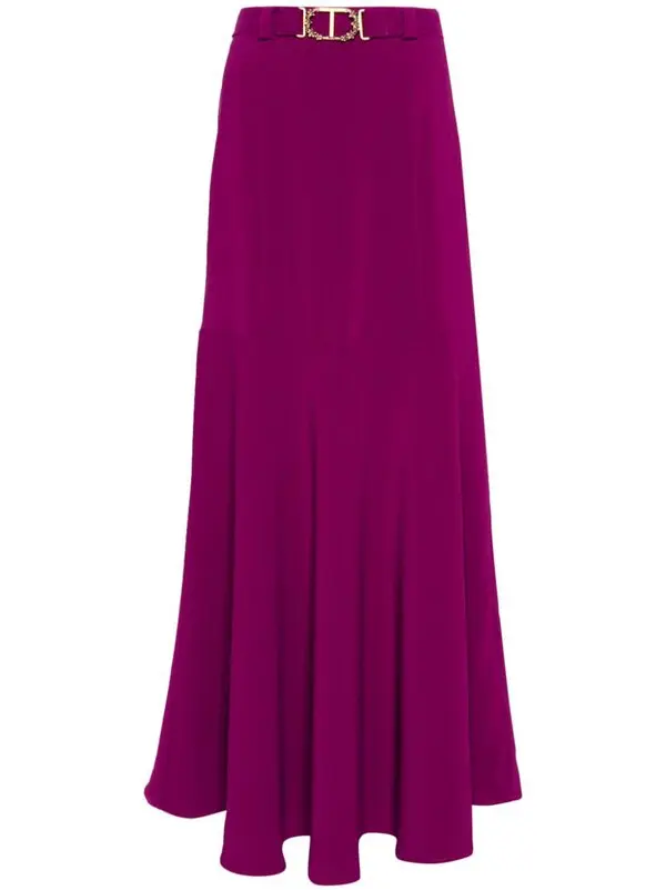 TWINSET Belted Maxi Skirt