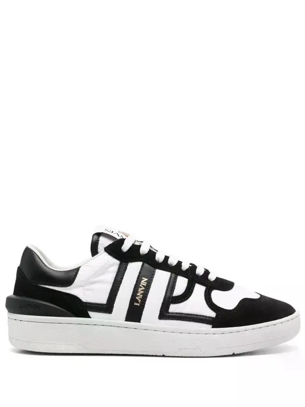 LANVIN Clay Panelled Sneakers - White