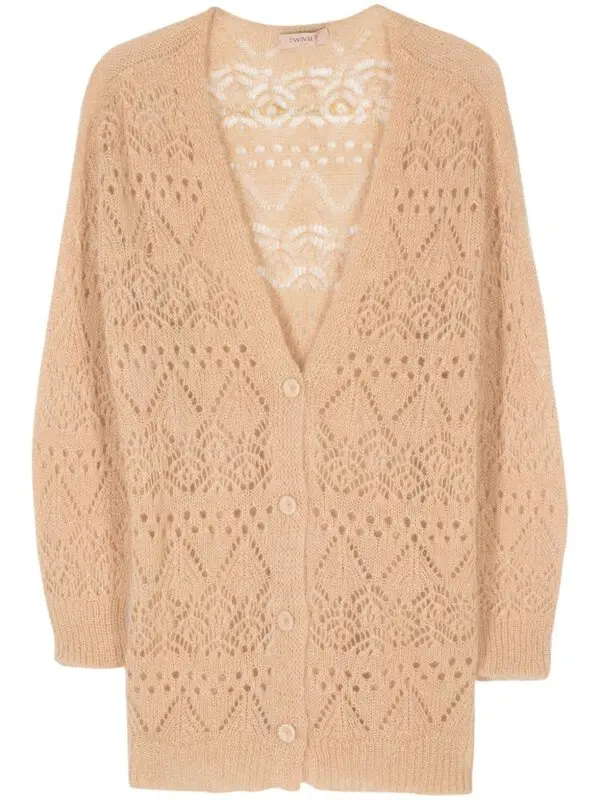 TWINSET Open-knit Cardigan