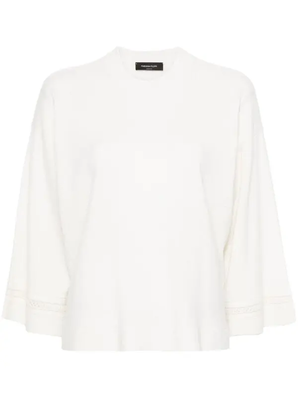 Fabiana Filippi Crew-neck Cashmere Top