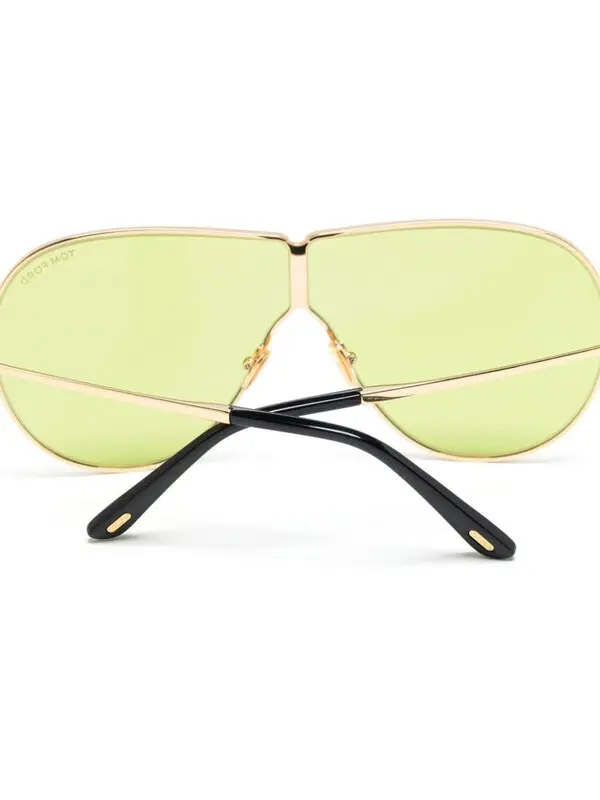 TOM FORD Keating Shield-frame Sunglasses
