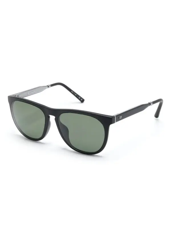 Oliver Spencer R-1 Sunglasses - Black