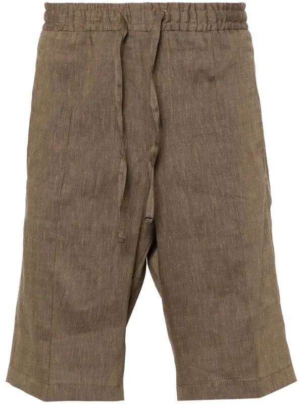 Corneliani Slub-texture Shorts