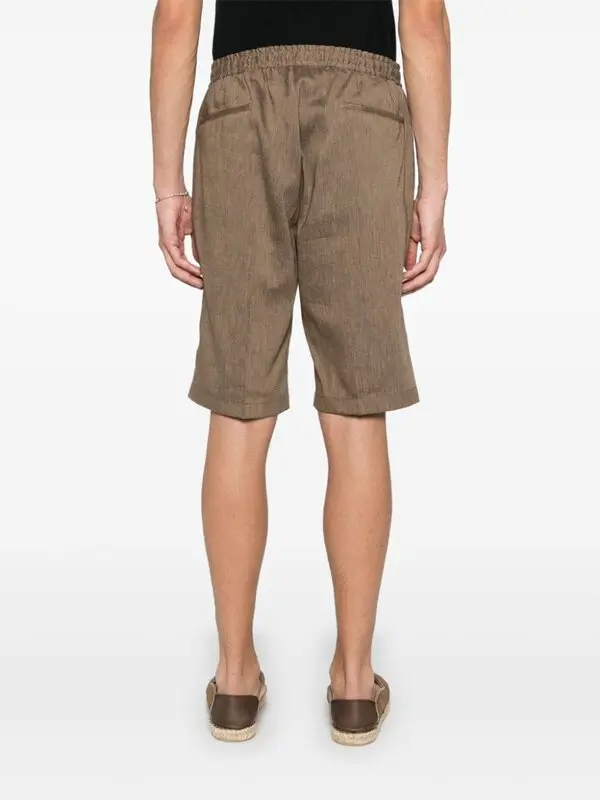 Corneliani Slub-texture Shorts