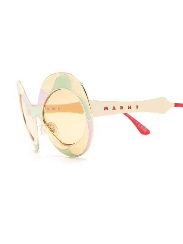 Marni Land Of Revelations Sunglasses - Gold