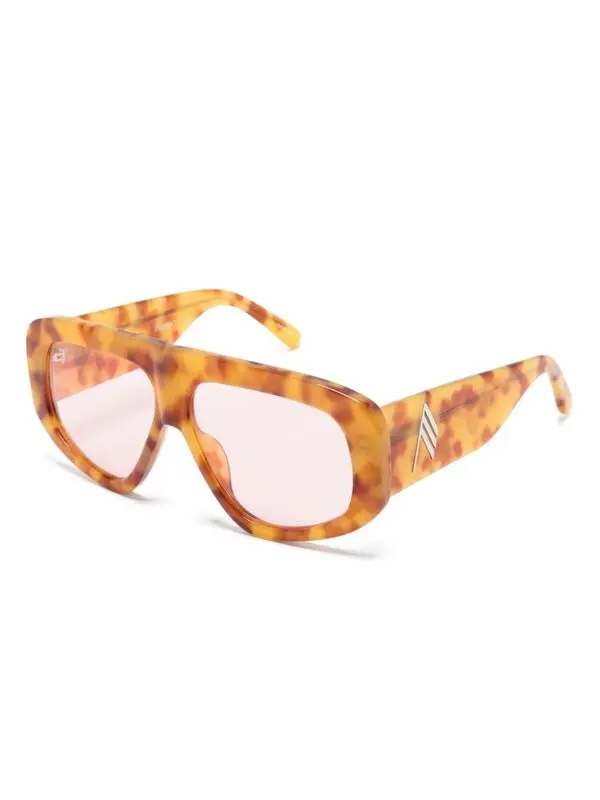 Linda Farrow X The Attico Oversized-Frame Sunglasses In  display picture 1