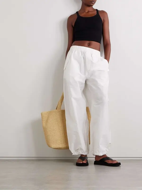 Wardrobe.NYC Beach Cotton-blend Track Pants