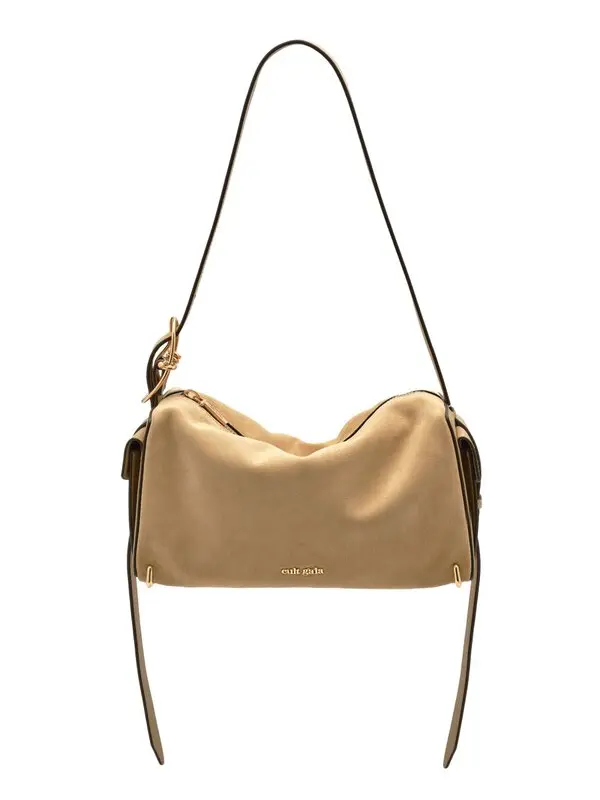 Cult Gaia Natasha Suede Shoulder Bag