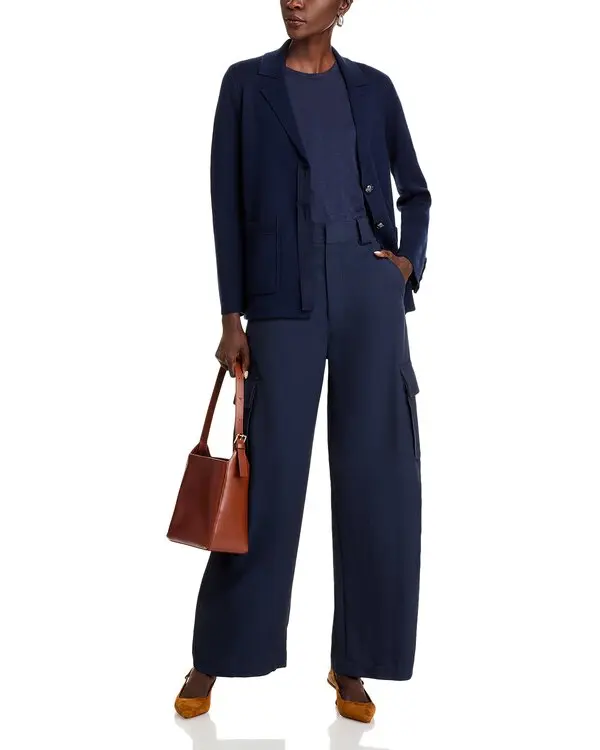 Kobi Halperin Clove Button Front Sweater - Navy