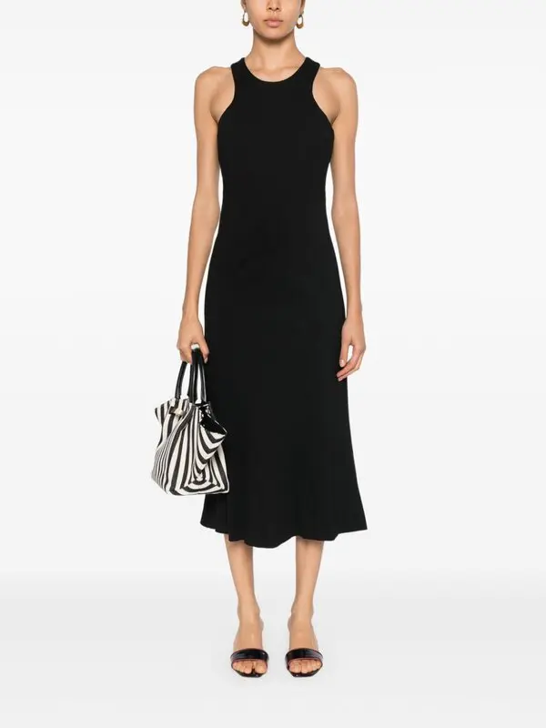 TWINSET Halterneck Midi Dress