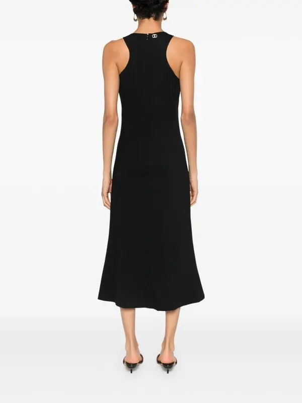 TWINSET Halterneck Midi Dress