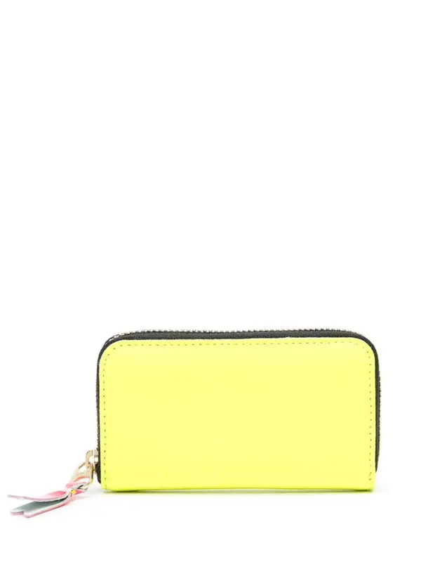 Comme Des Garçons Leather Wallet - Yellow