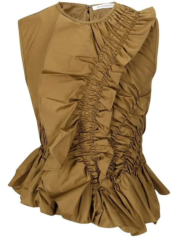 Cecilie Bahnsen Ruffled Vest