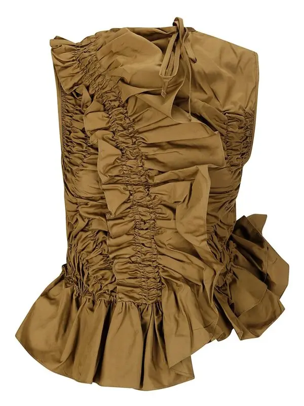 Cecilie Bahnsen Ruffled Vest
