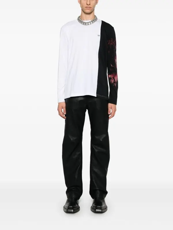 KUSIKOHC Colour-block Longsleeved T-shirt