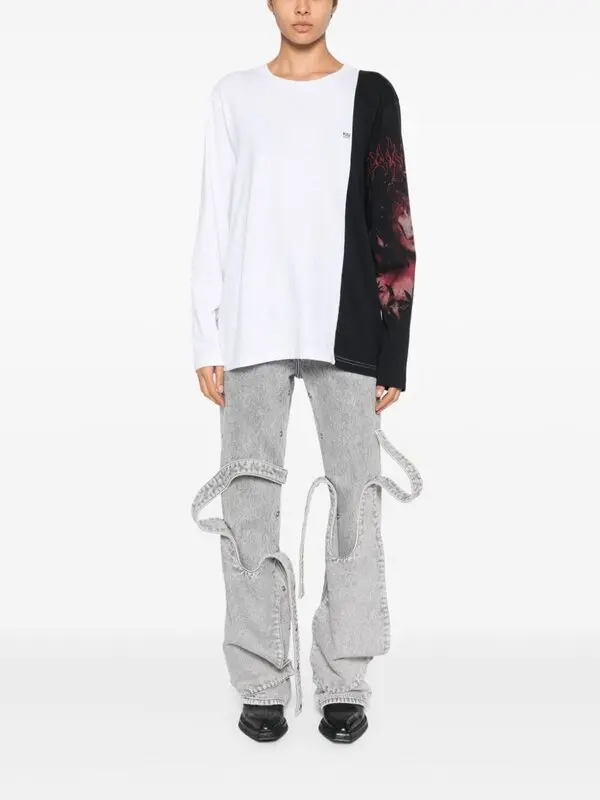 KUSIKOHC Colour-block Longsleeved T-shirt