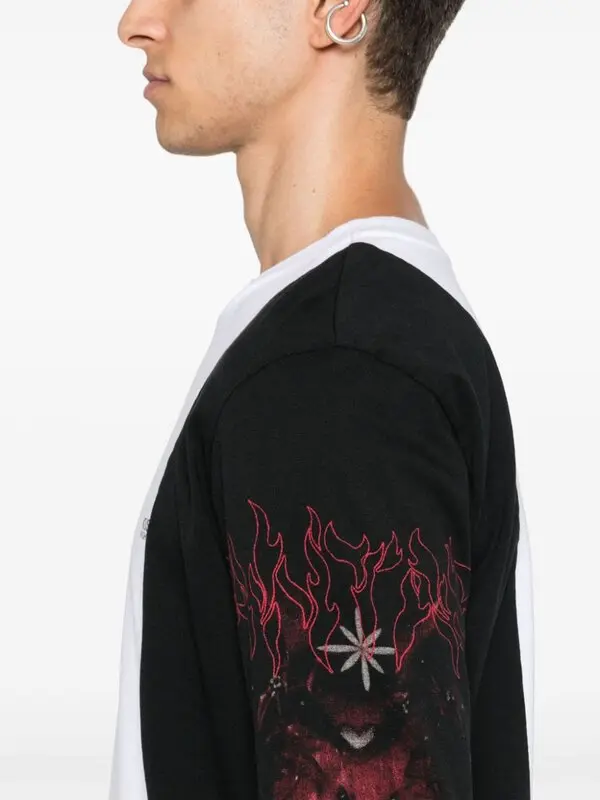 KUSIKOHC Colour-block Longsleeved T-shirt