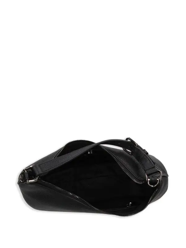 Moschino Logo-lettering Shoulder Bag - Black