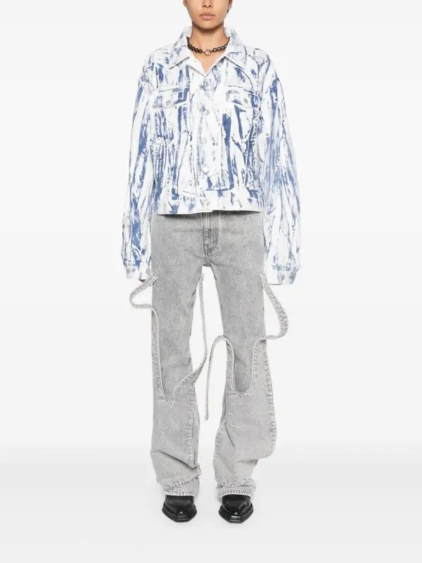 KUSIKOHC Washed Denim Jacket